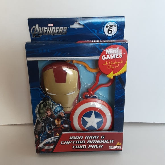 Marvel | Accessories | Marvel Avengers Iron Man Captain America Twin ...
